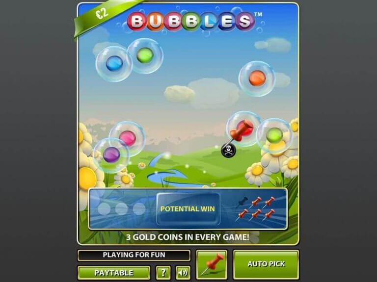 Bubbles Scratch Card - Classic Game with a Modern Twist